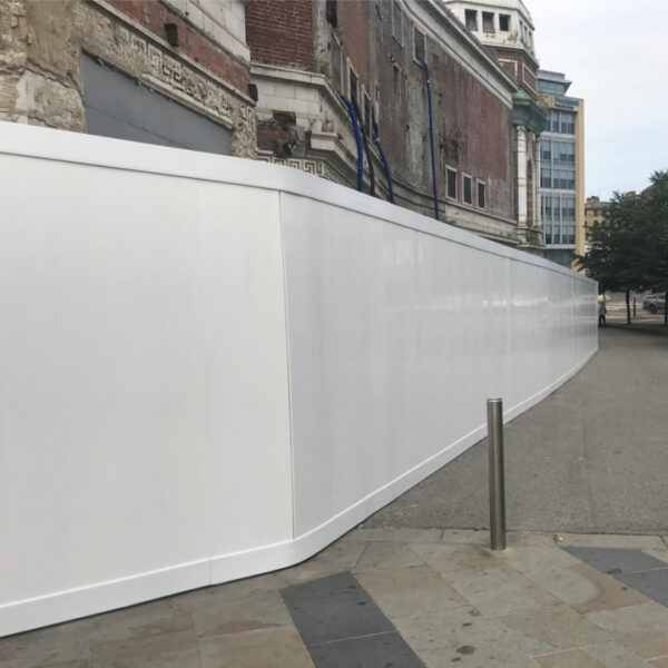 PVC On-Ground Hoarding System - 2.4m | Reuse-A-Wall